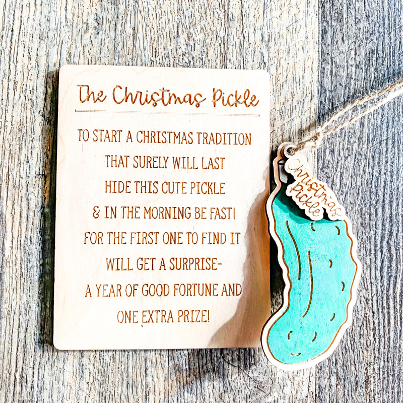 The Christmas Pickle Family Tradition – Ten Eleven Customs