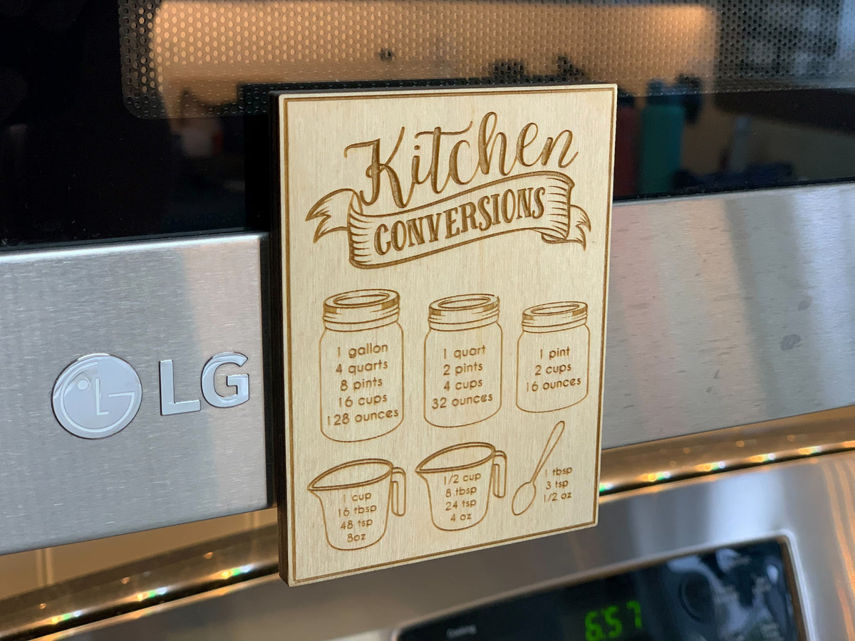 Kitchen Conversions Magnet – Ten Eleven Customs