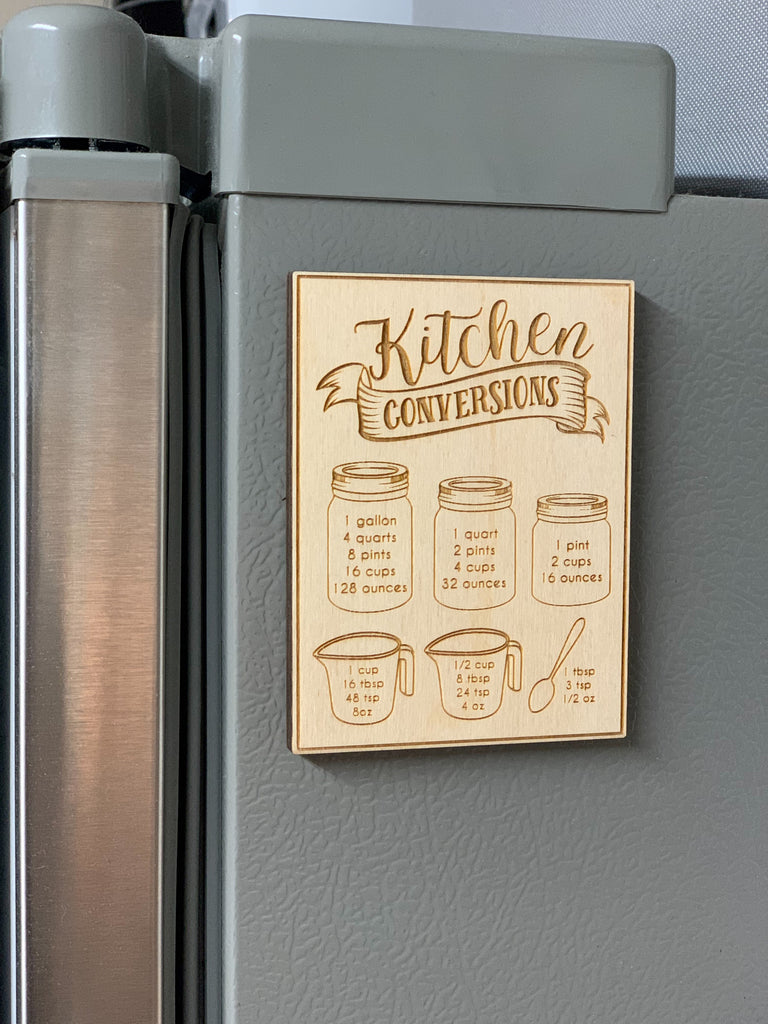 Kitchen Conversions Magnet – Ten Eleven Customs